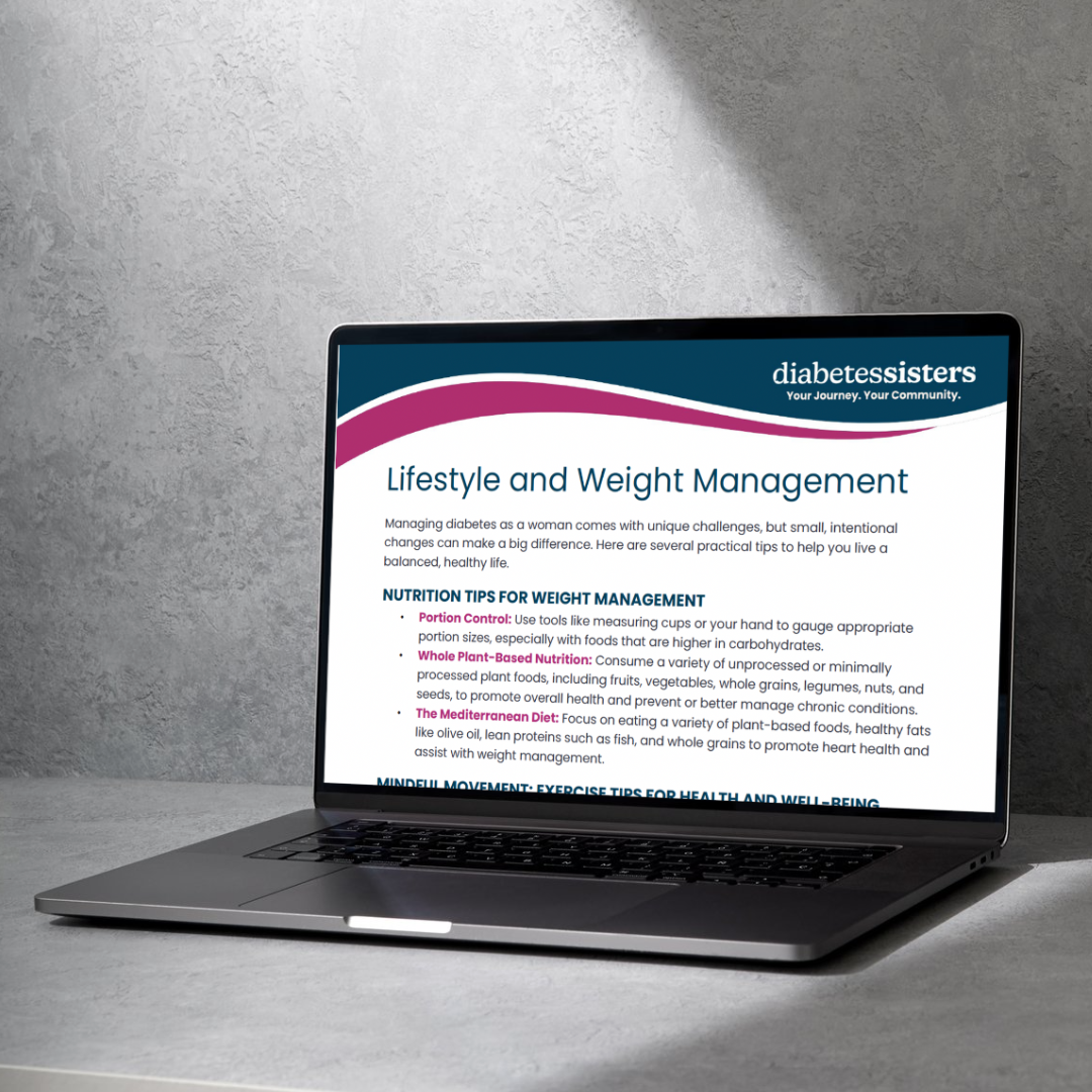 Quick Tips: Lifestyle and Weight Management - DiabetesSisters